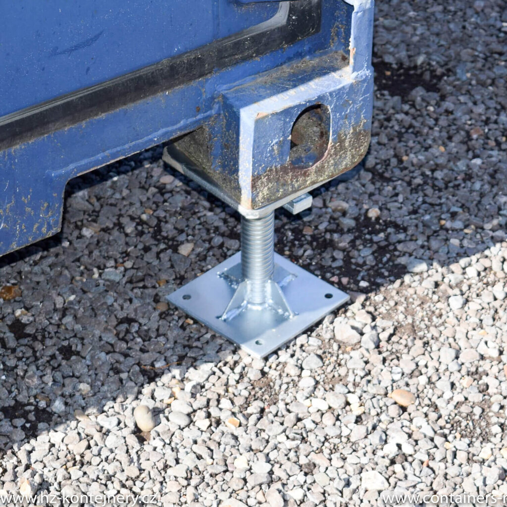 Shipping Container Leveling Legs | Confoot - Simplify shipping container logistics
